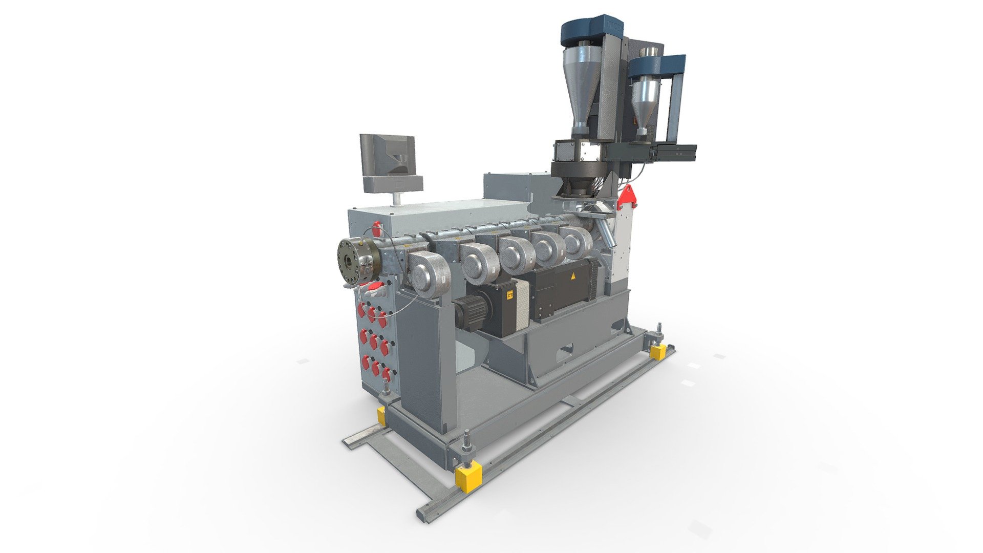 DROSSBACH Extruder DE45-37D - 3D model by Drossbach [6e2e2f5] - Sketchfab