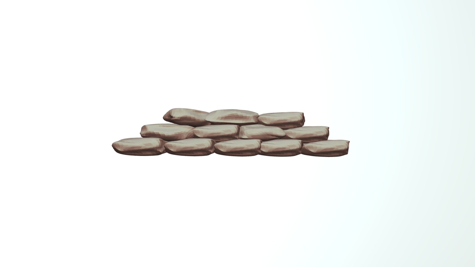 Sandbags - 3D model by Chillspace93 [6e2eb86] - Sketchfab