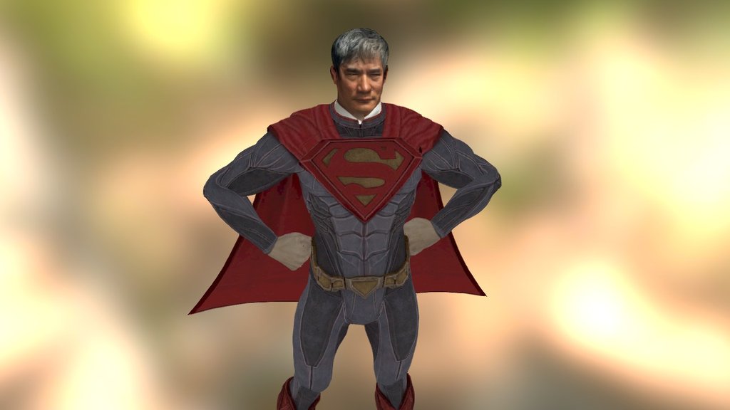 Superman - 3D model by jtressle [6e302e4] - Sketchfab