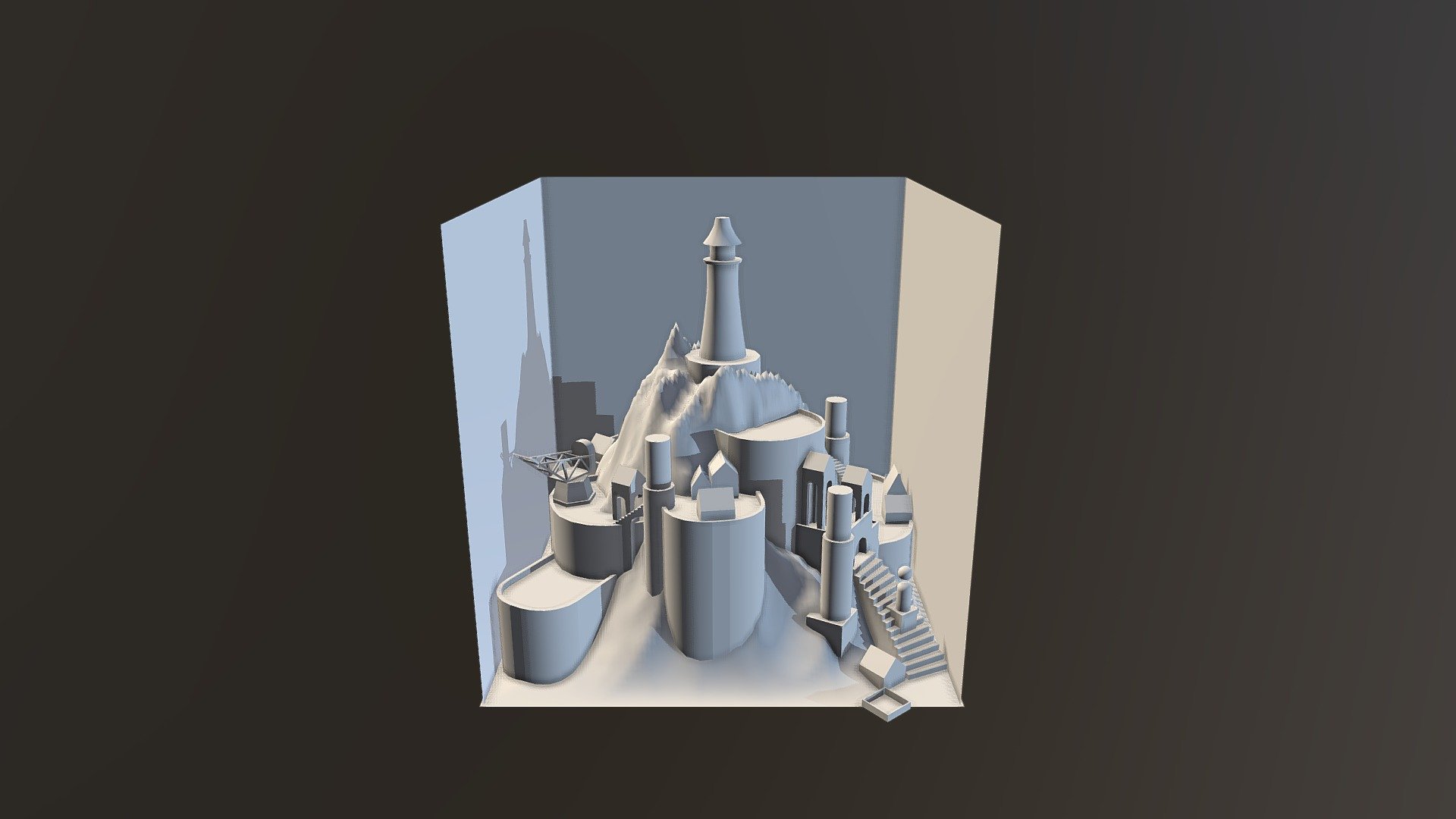 City Cube - 3D model by jevistudios (@je-vi) [6e31063] - Sketchfab