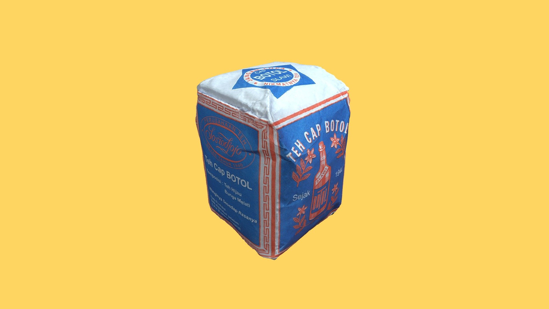 TEH CAP BOTOL - 3D model by hiers [6e31980] - Sketchfab