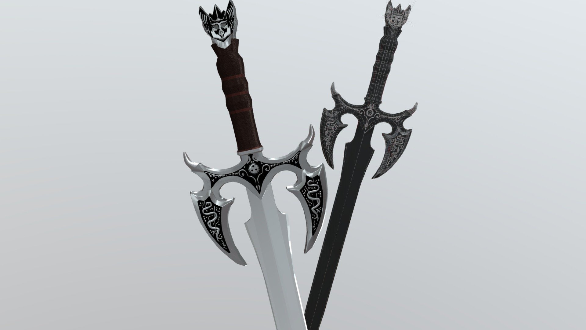Stylish Sword Realistic - 3D model by zamannasar408 [6e331c9] - Sketchfab