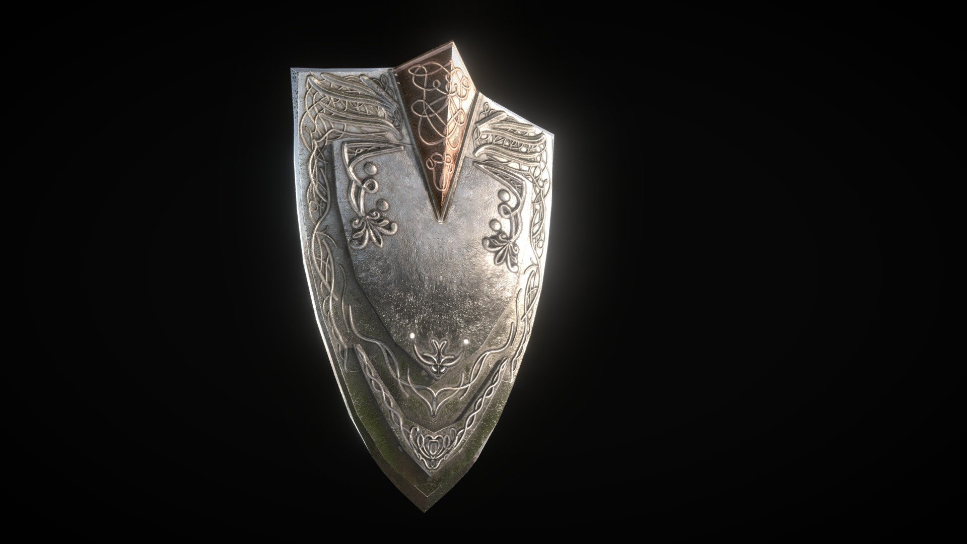 Bronze Crest Shield - 3D model by ezginozpolat [6e33962] - Sketchfab