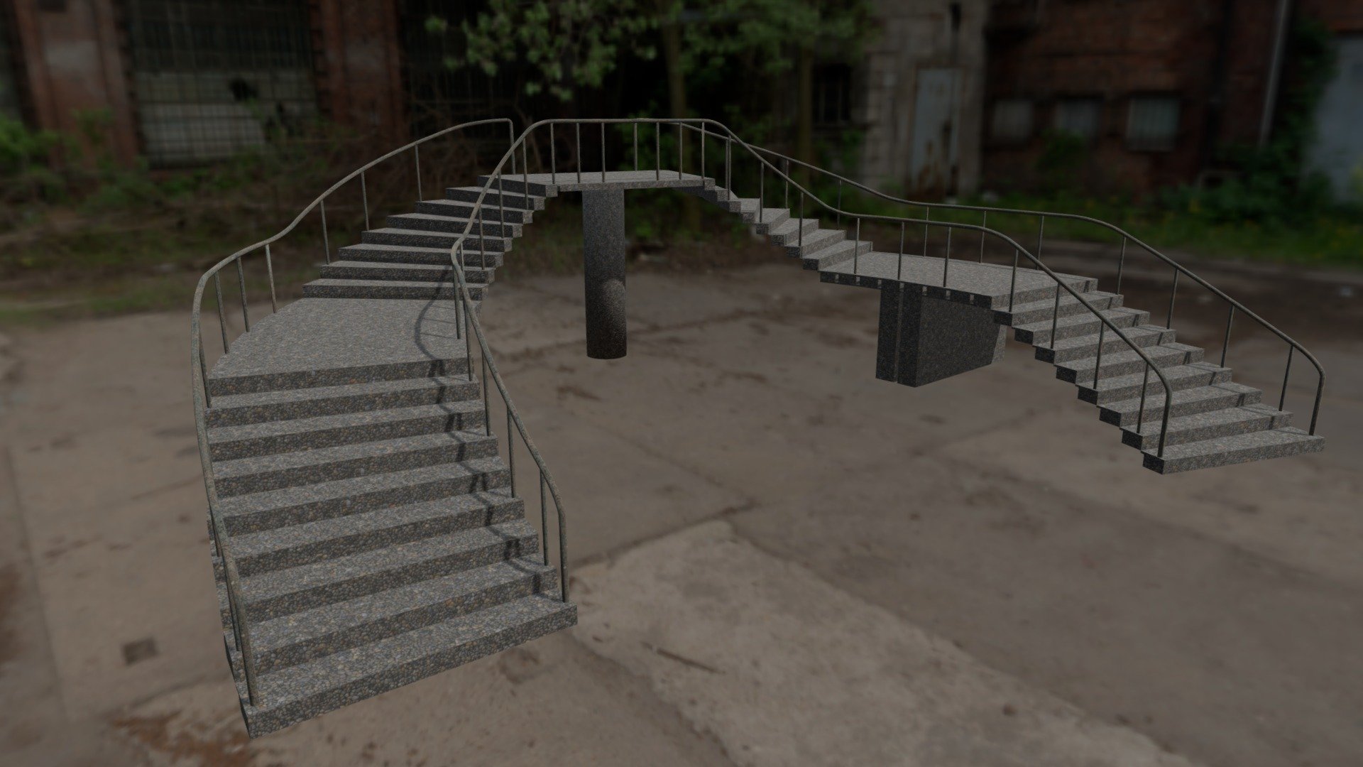 Stone Steps - Download Free 3D model by s7ntech [6e3455f] - Sketchfab