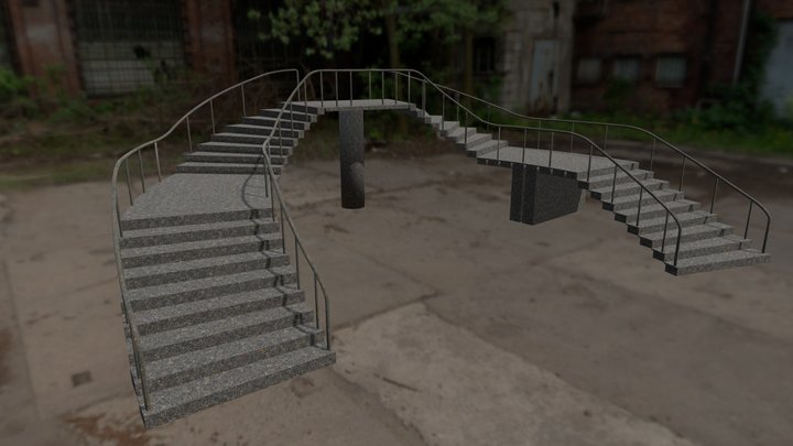 Stone-steps 3D models - Sketchfab