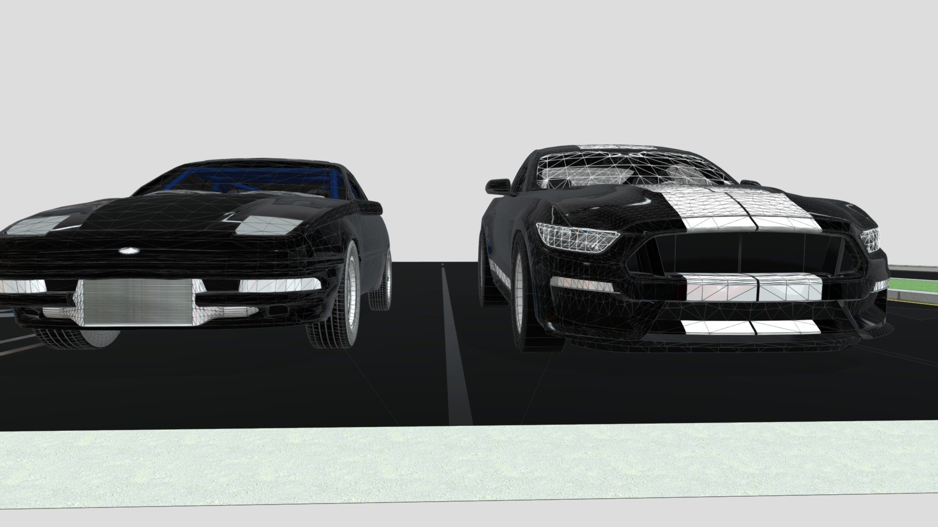 My Drag Mustang Shelby GT500 Street Race - Download Free 3D model by ...