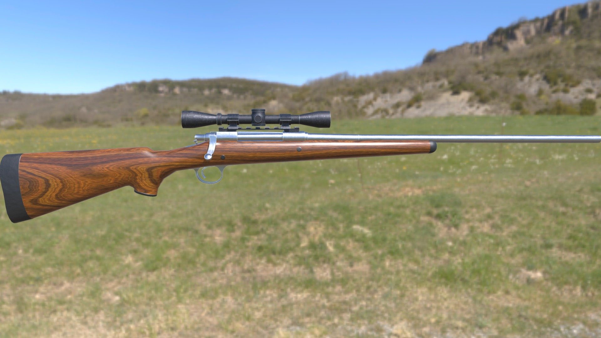 Remington 700 - 3D model by filmedinsource [6e360d9] - Sketchfab