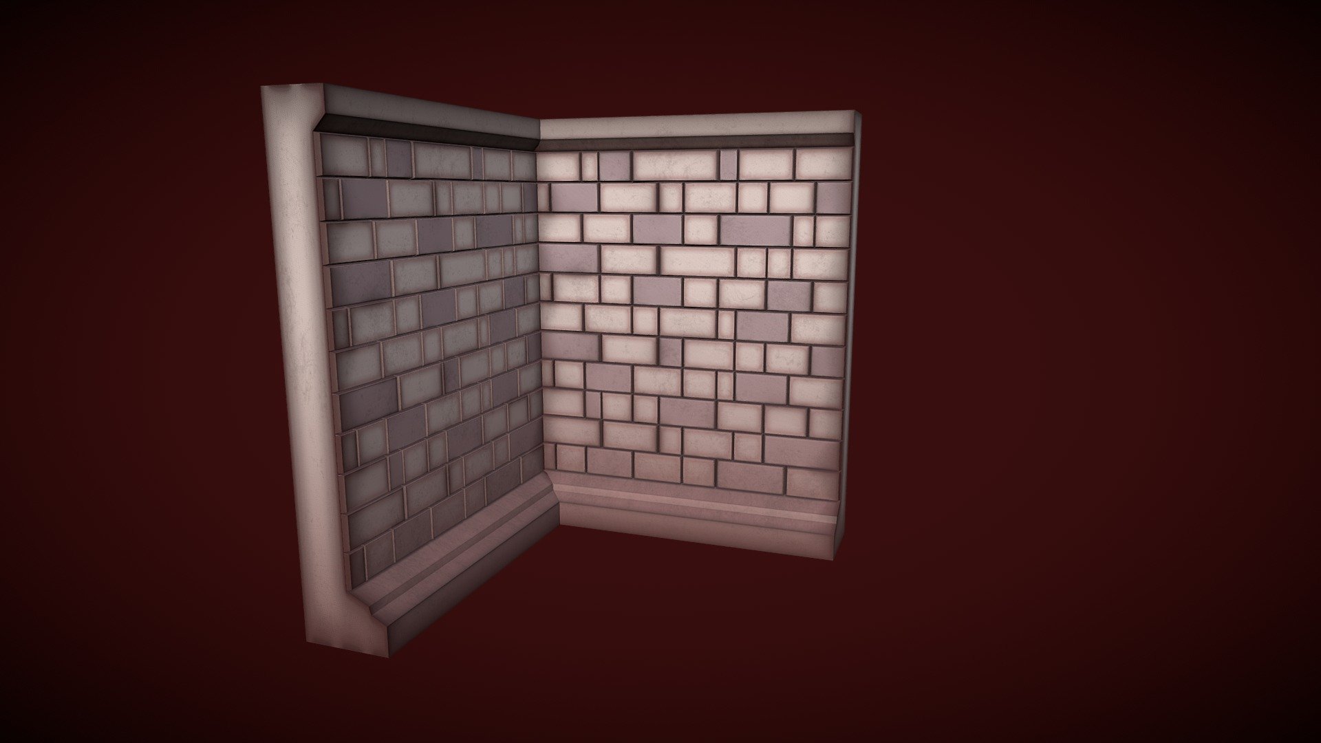 Dungeon Cornerwall 1 - 3D model by Bellebunnik [6e3813a] - Sketchfab