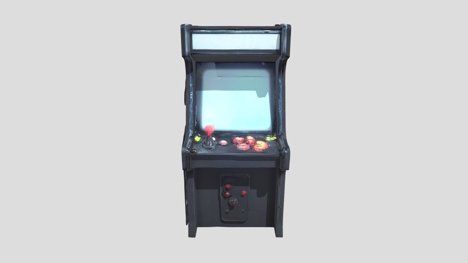 arcade machine - Download Free 3D model by josiahmumm [6e38941] - Sketchfab