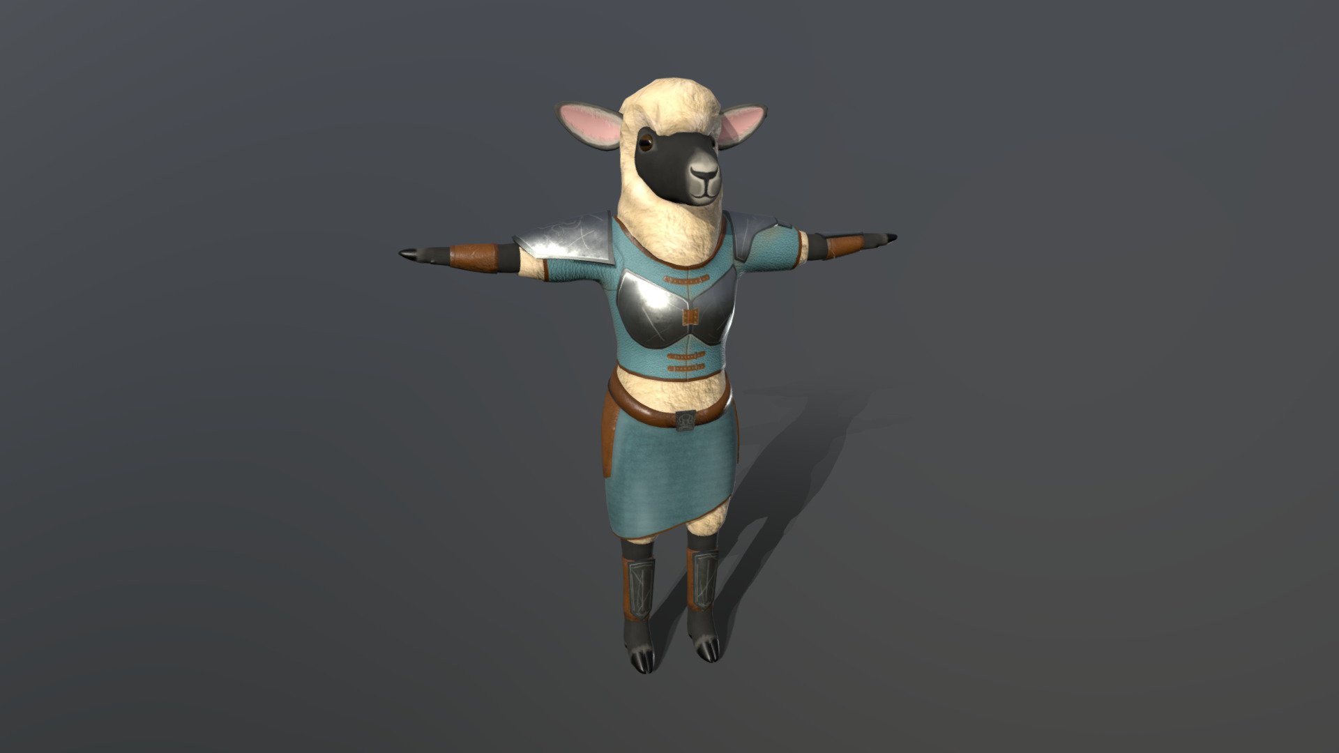 Sheep Warrior - Download Free 3D model by StagMath (@alanrocull ...