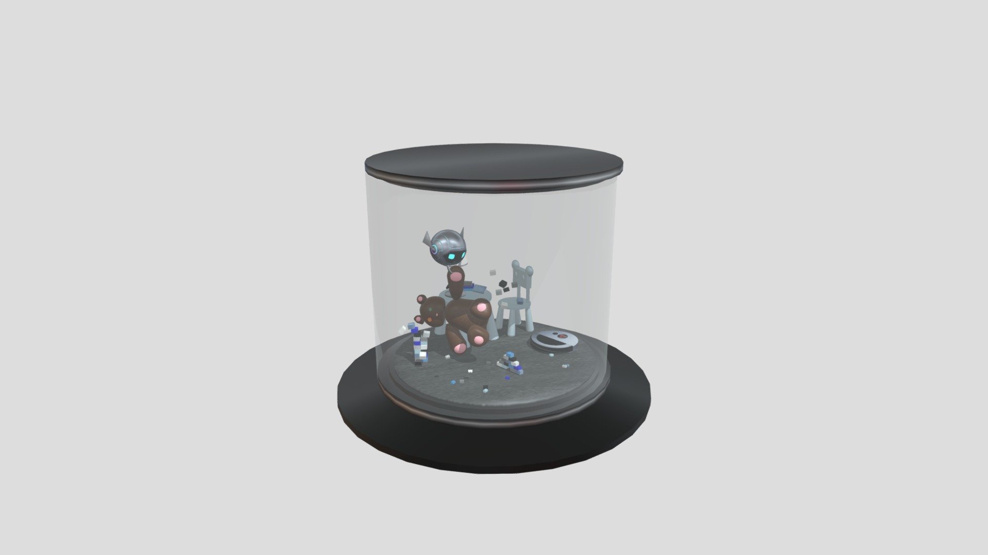 Robot diorama - Download Free 3D model by ostvhaus (@20040806nastya ...