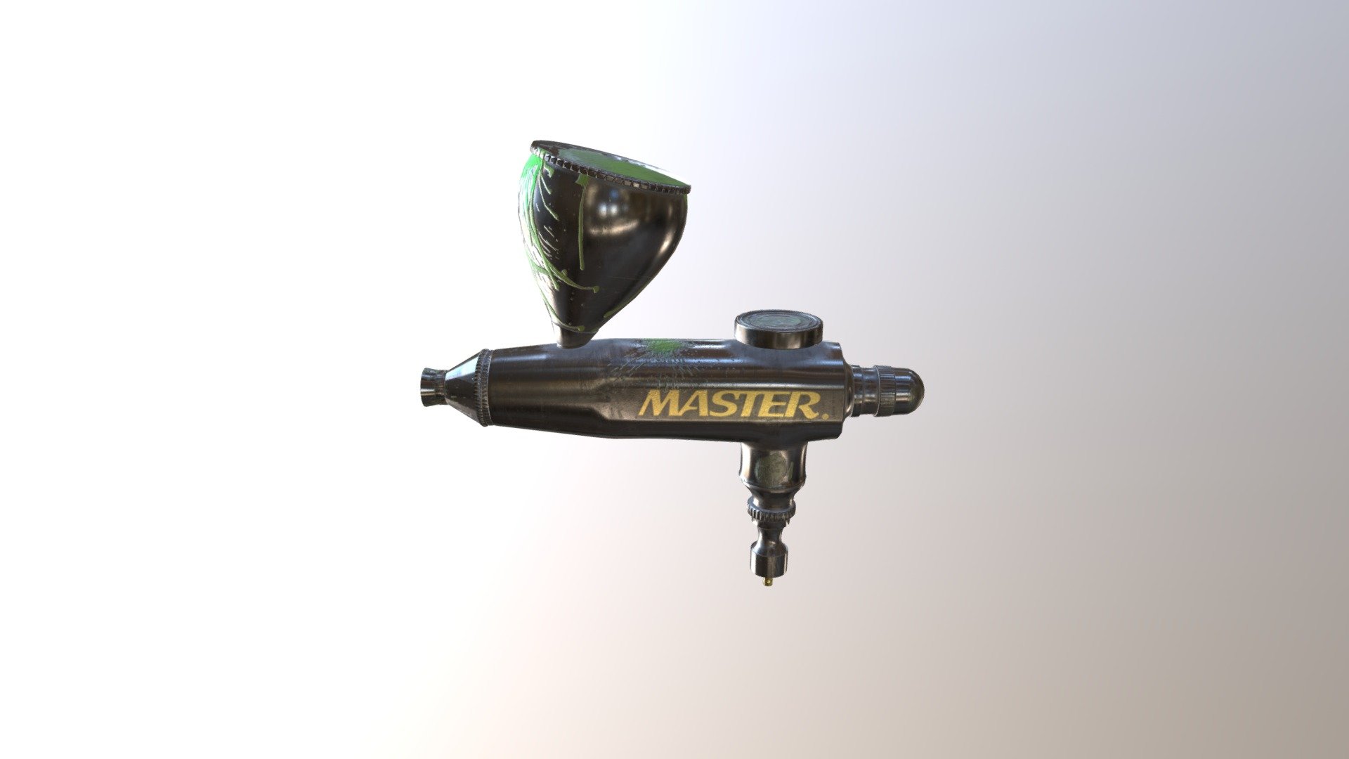 Master "Stubby" Airbrush - 3D model by Tyler Albrektsen (@tyler ...