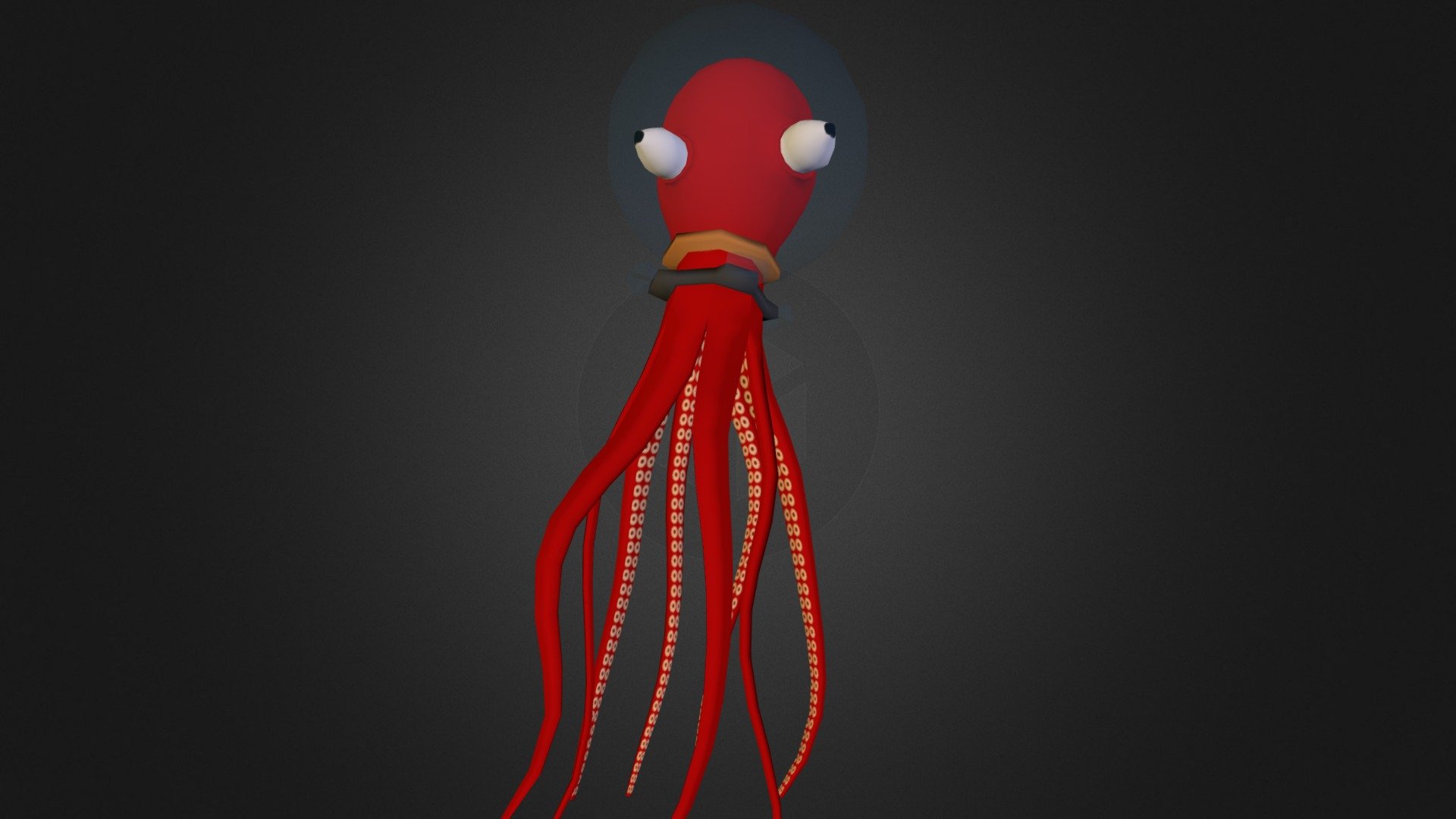 Octopus Space Ship - 3D model by caleb [6e3b719] - Sketchfab