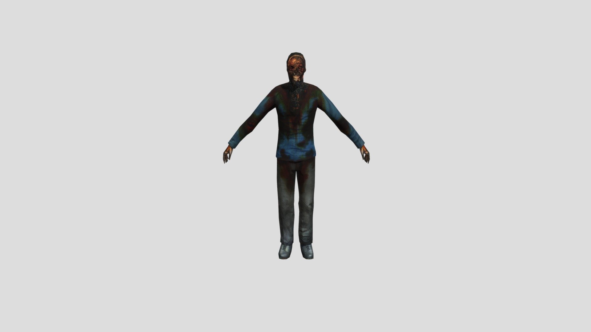 corpse 01 from half life 2/ valve - Download Free 3D model by Typur ...