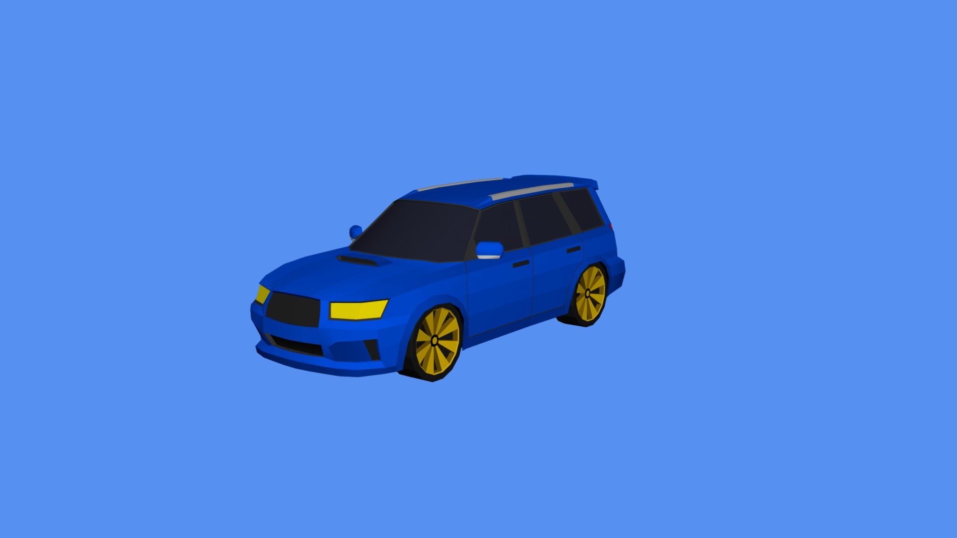 Stylized Subaru Forester STI - 3D model by EN07Z (@aykhangurbanov0250 ...