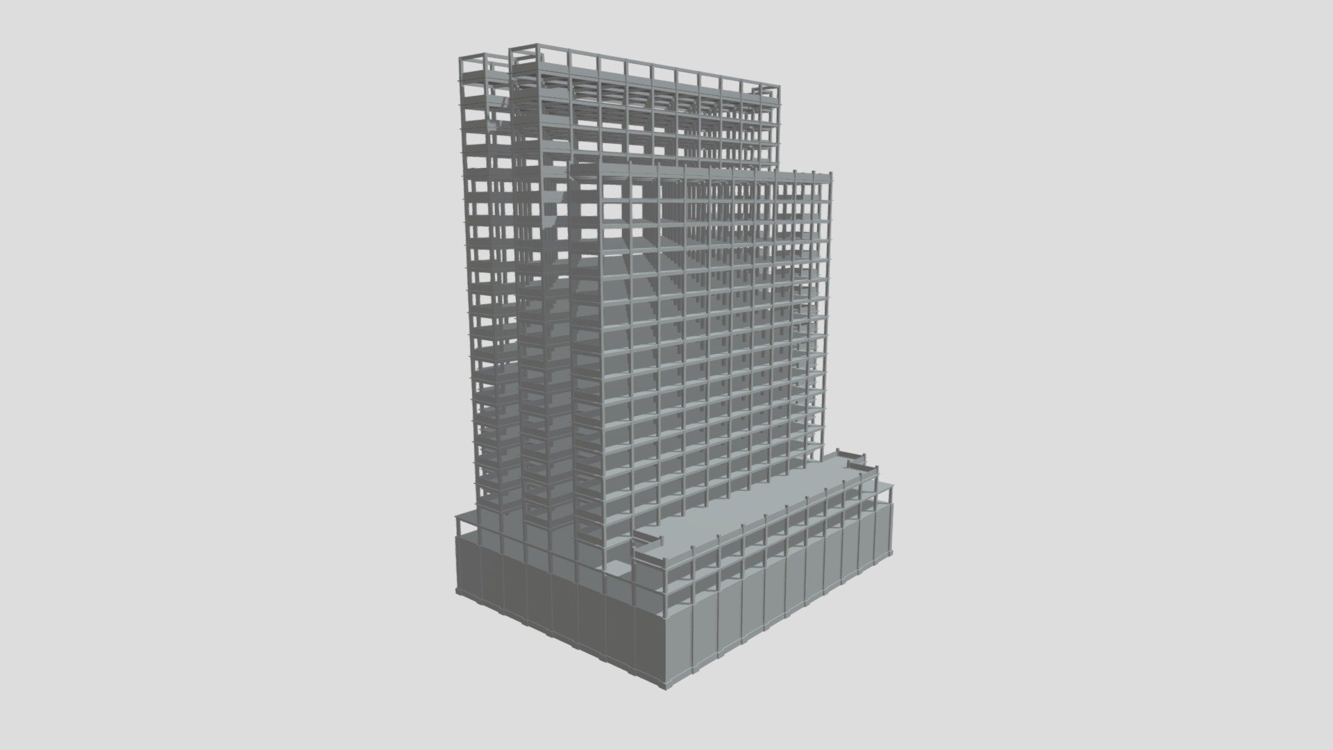 Structural Framework \ SF022 - 3D model by Amir Baloch (@amirbaloch ...
