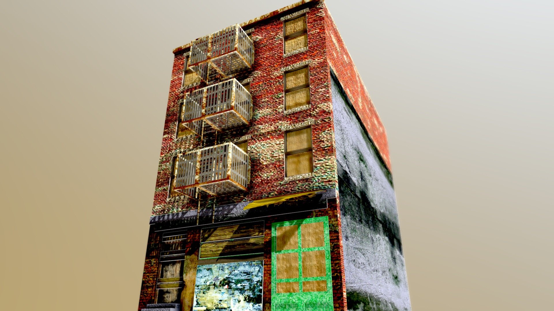 Realistic building - Download Free 3D model by Pasha (@Pasha.) [6e3eb97 ...