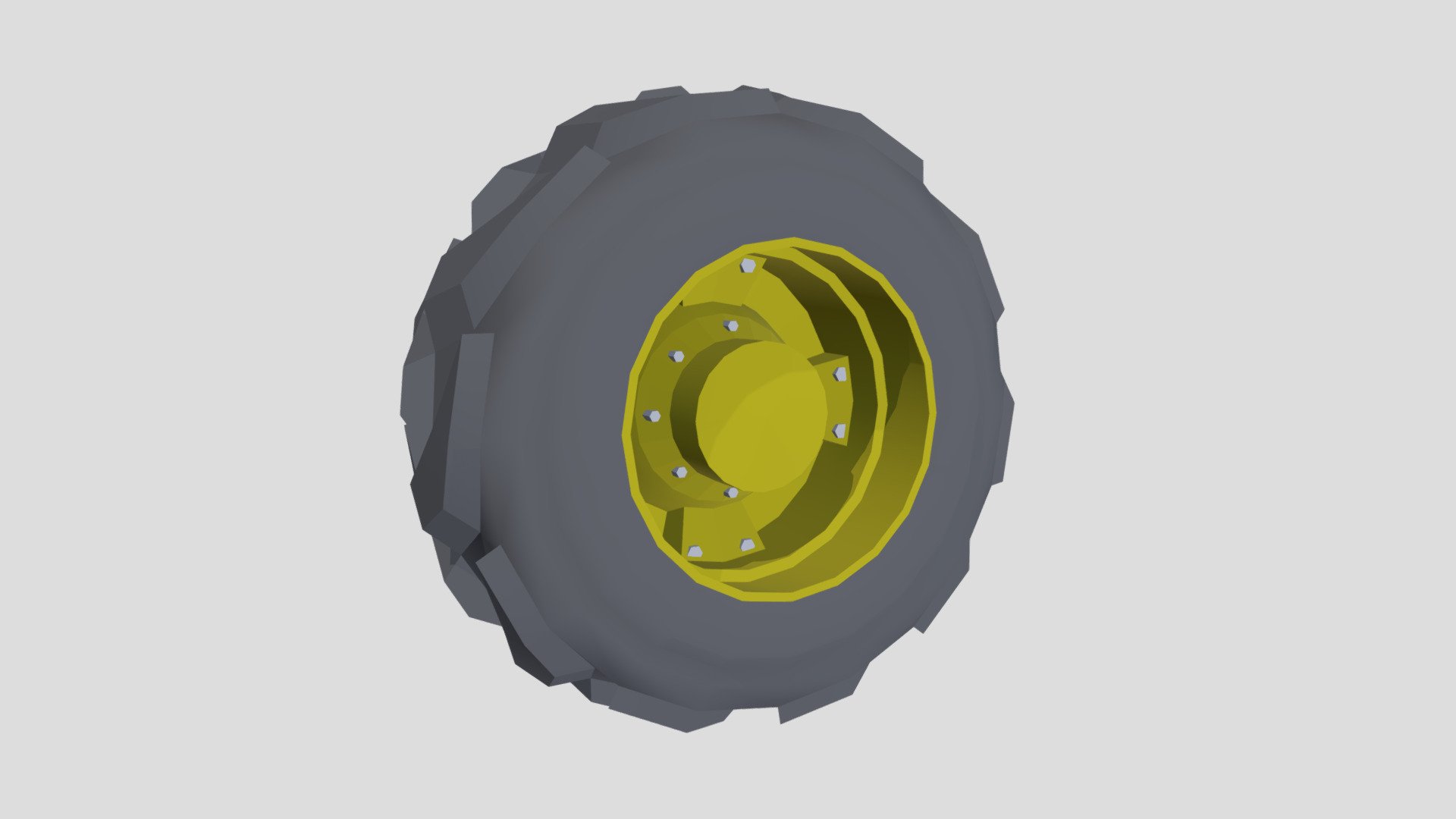 Tractor Tire - Download Free 3D model by Dillan Jensen (@BloodofBlue ...