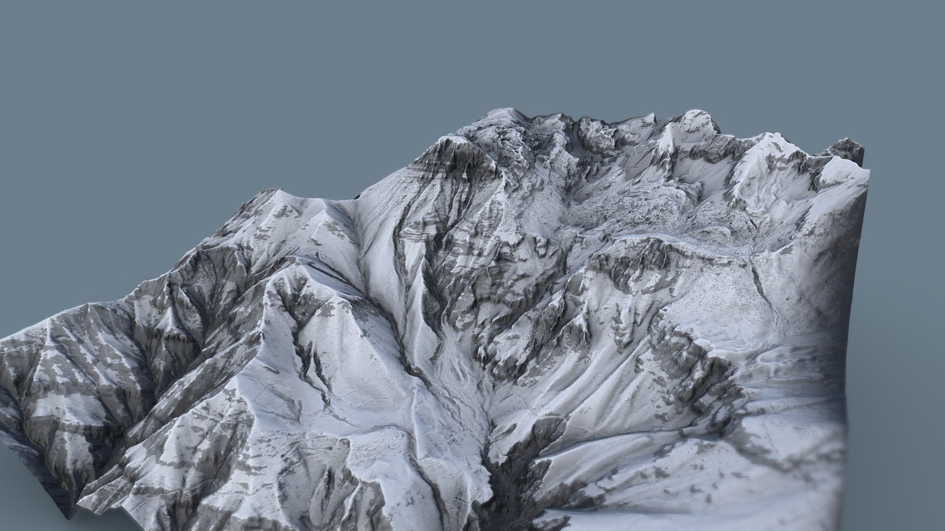 Migovec Mountain Topography - 3D model by Peter Leban (@Pjotruska ...