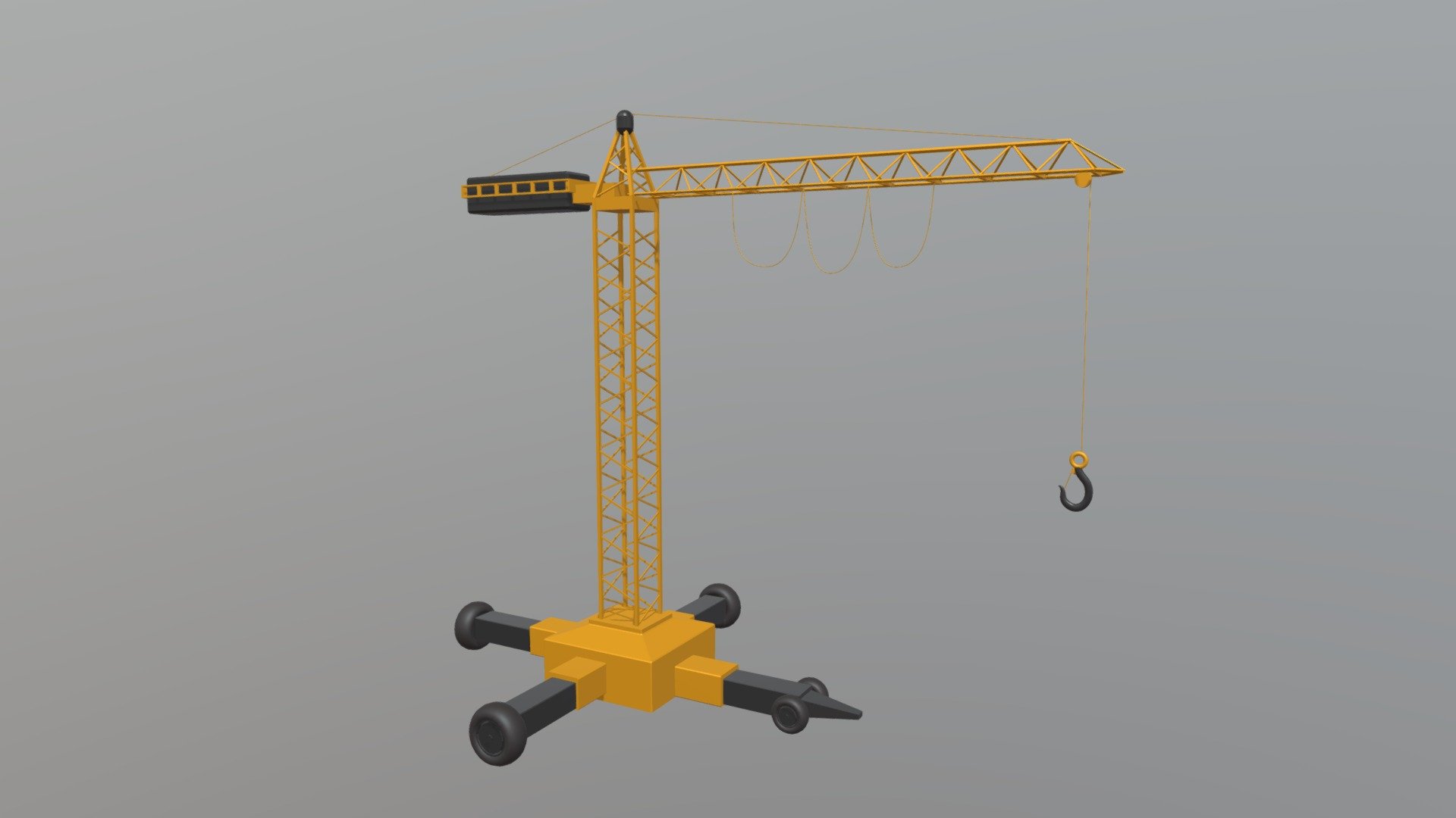 Toy Crane - 3D model by PTvisuals [6e40099] - Sketchfab