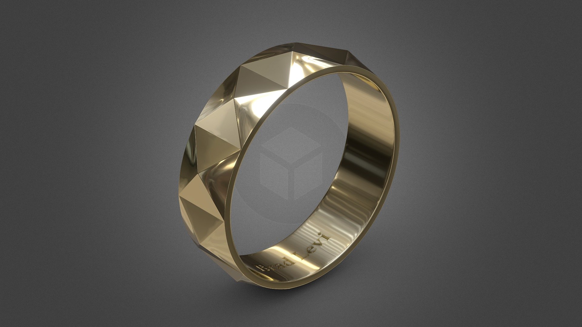 Pyramids Ring - 3D model by The Cuban Jeweler (@torreblanca) [6e4091f ...