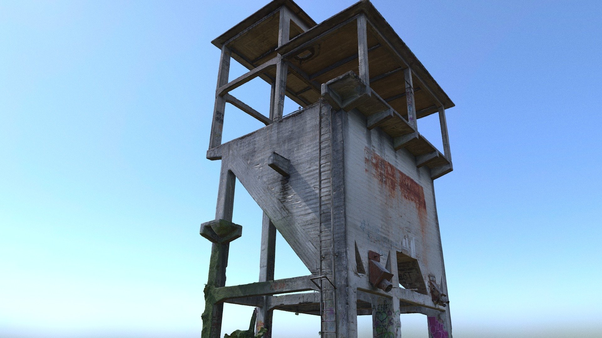 War Time Building - Buy Royalty Free 3D model by Abandoned Scans ...