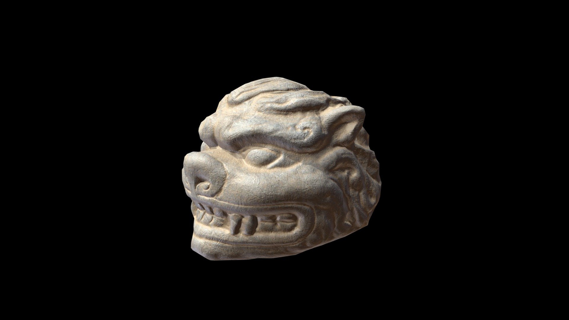 Fu Dog - Download Free 3D model by Sebastian Gerena (@belmontx21 ...