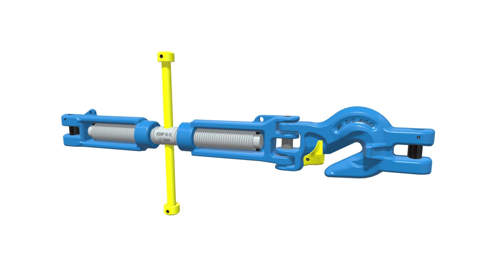 pewag KSPSWP Clevis turnbuckle incl. shortener - 3D model by pewag ...