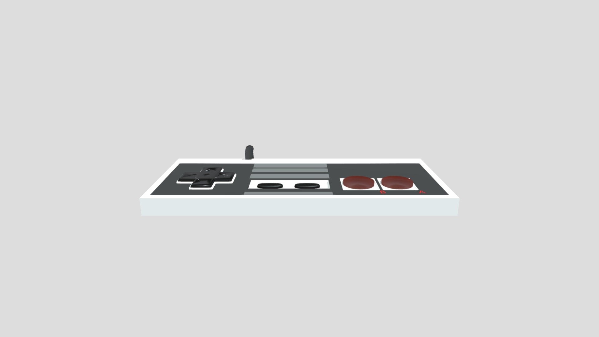 NES Controller - 3D model by marc91 [6e432cb] - Sketchfab