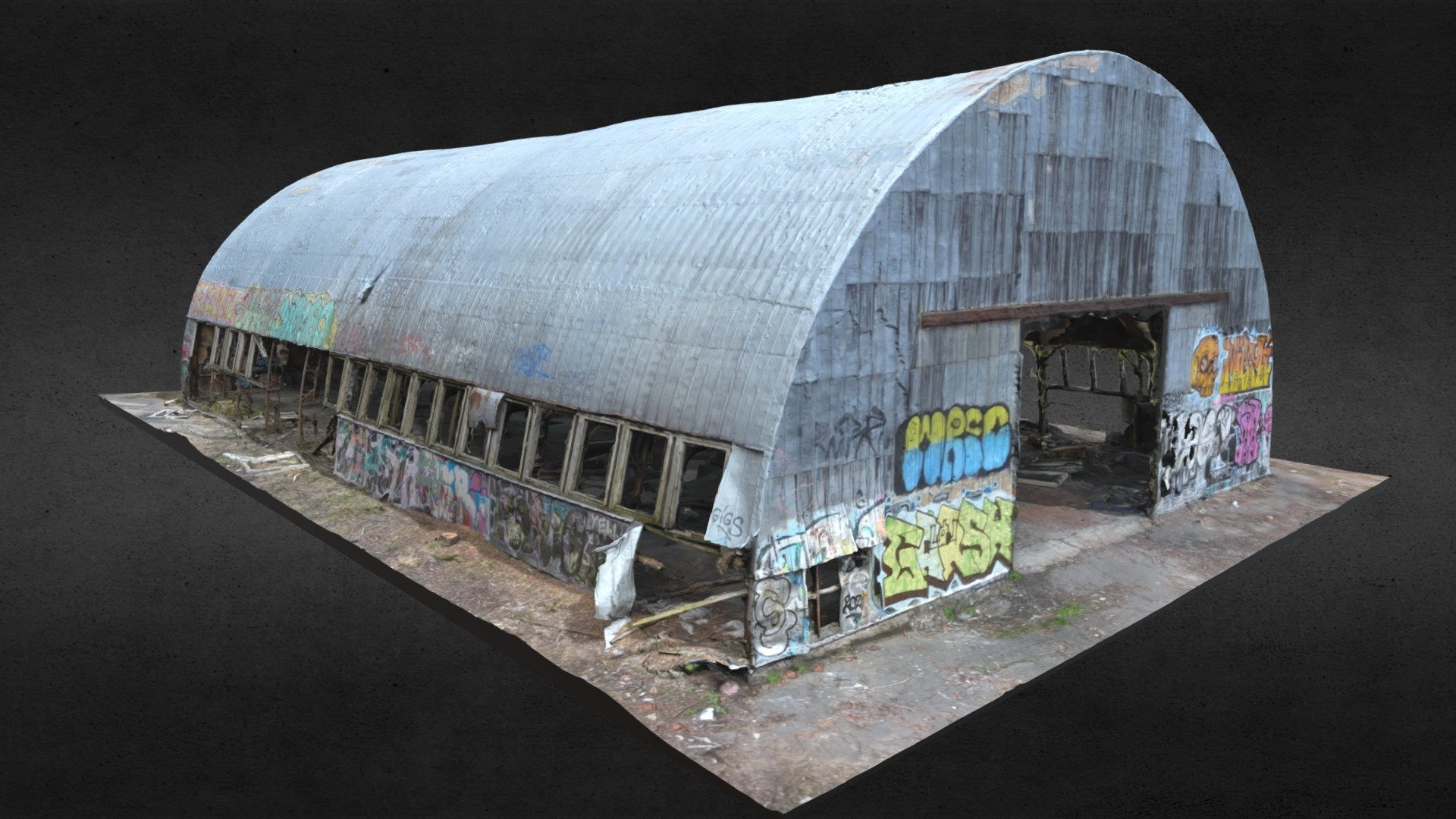 Abandoned-Soviet-Base-Building-4 - Buy Royalty Free 3D model by Marius ...