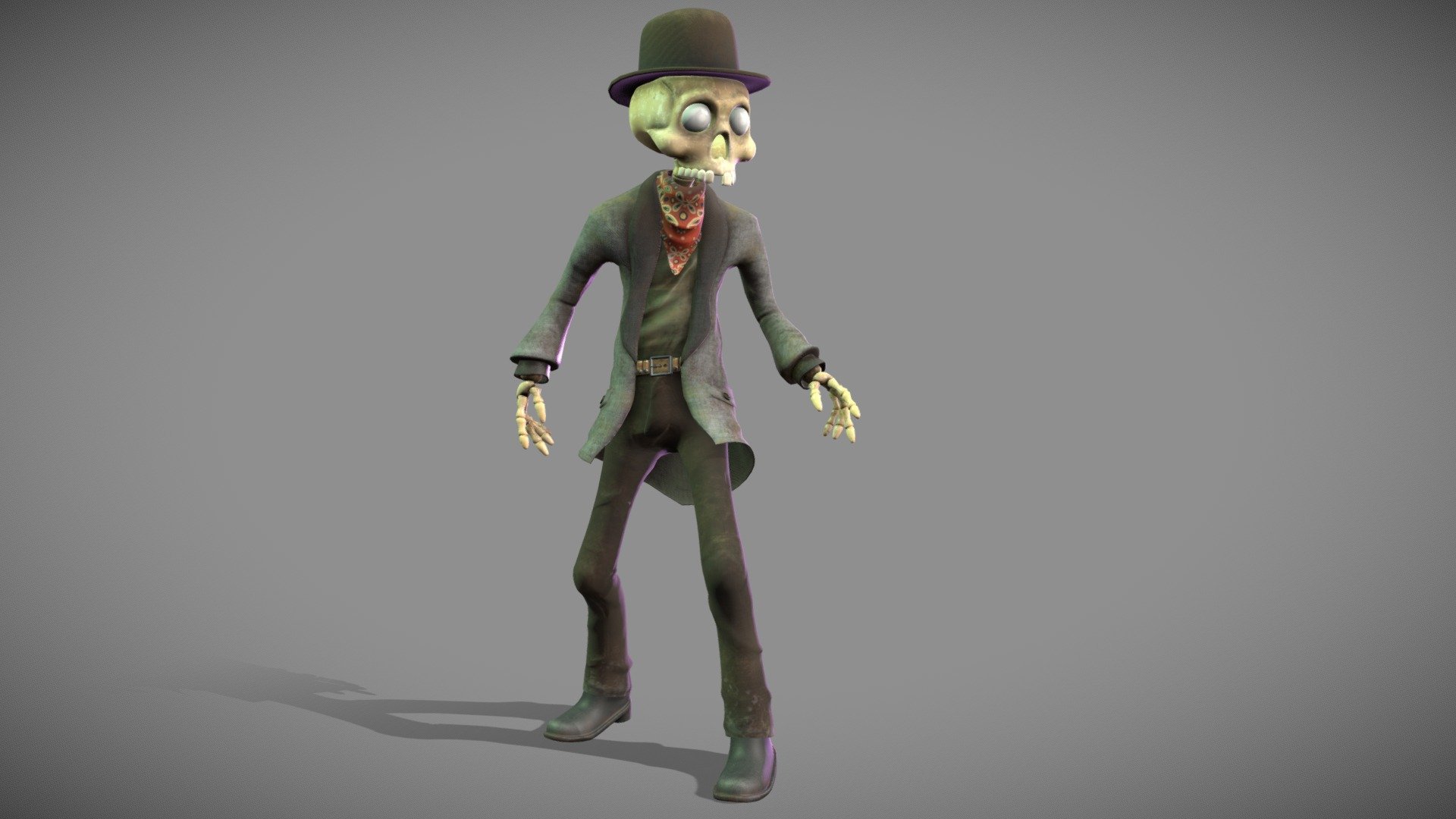 Billy the Kid - 3D model by Jacob Monger (@jacobmonger) [6e45561 ...