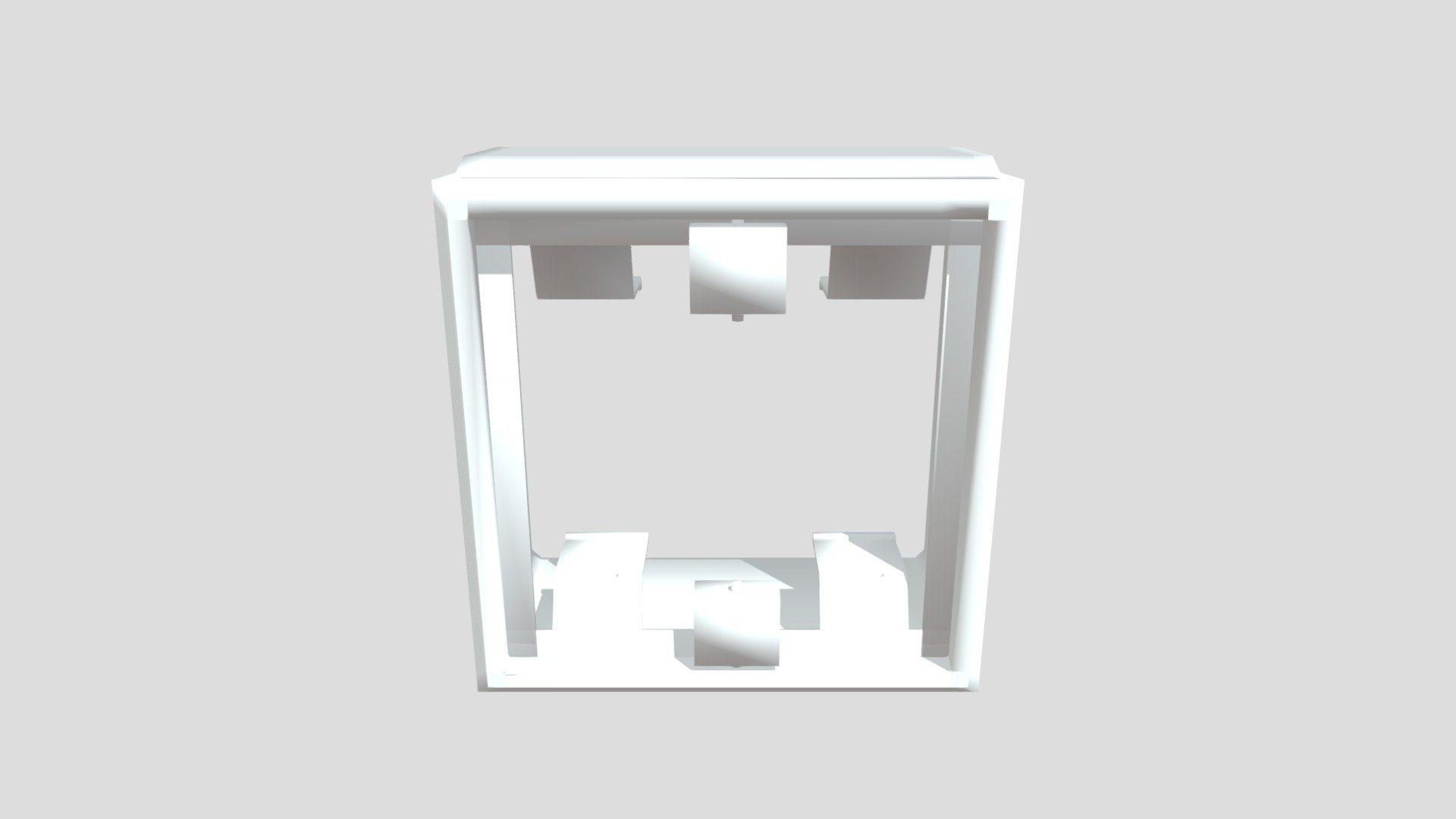 electrical switch 2 button - 3D model by alicihan123 [6e457c2] - Sketchfab