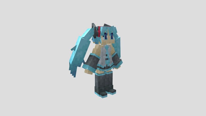 Hatsune_miku 3D models - Sketchfab
