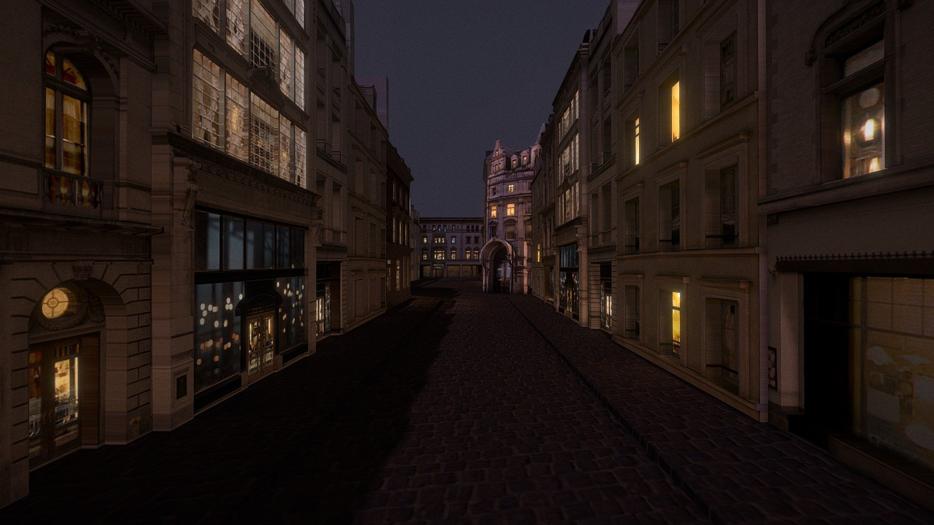 street - 3D model by uniqum [6e4886d] - Sketchfab