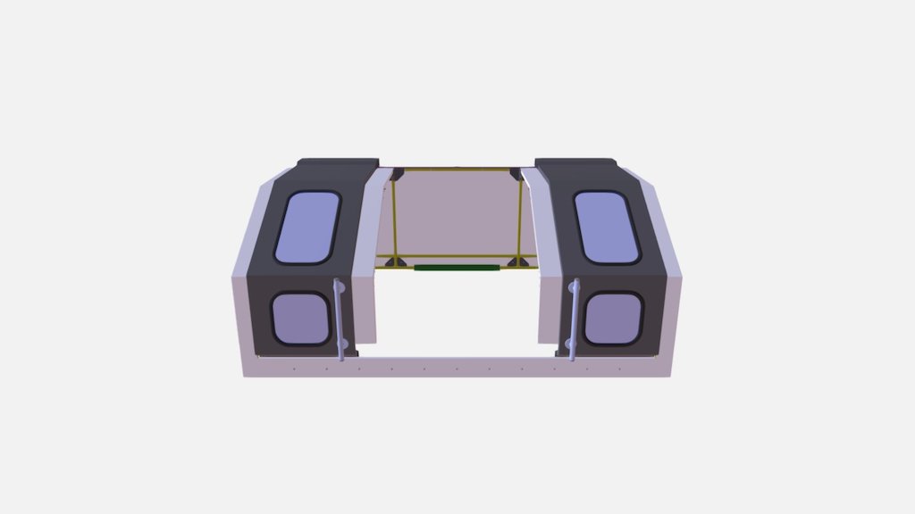 CNC sliding door - 3D model by fd2p [6e48e51] - Sketchfab