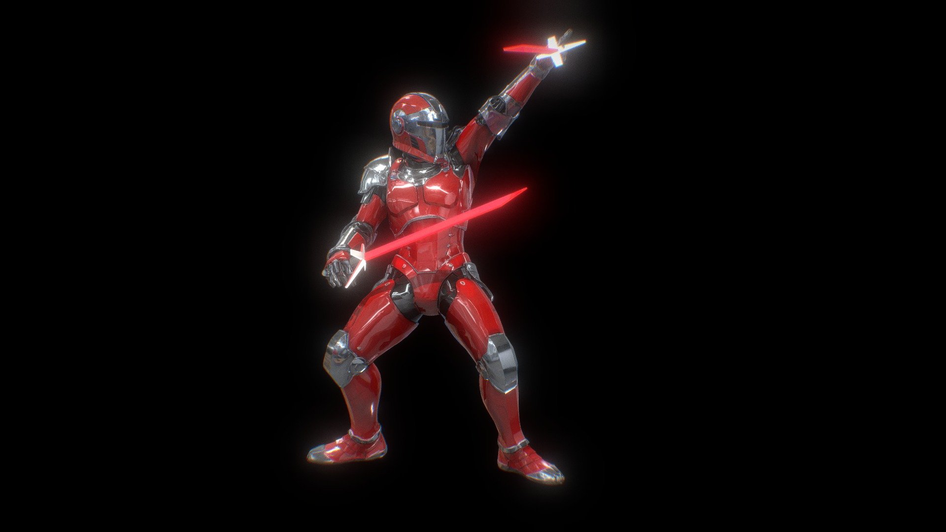 The Eternal Knight (animated) - Download Free 3D model by Jungle Jim ...