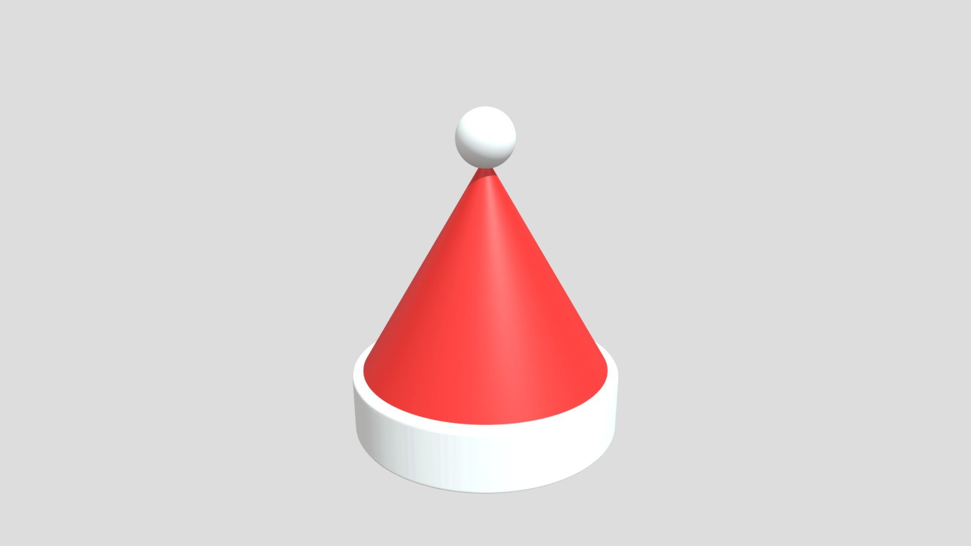 Christmas Hat - Download Free 3D model by agneya [6e4a643] - Sketchfab