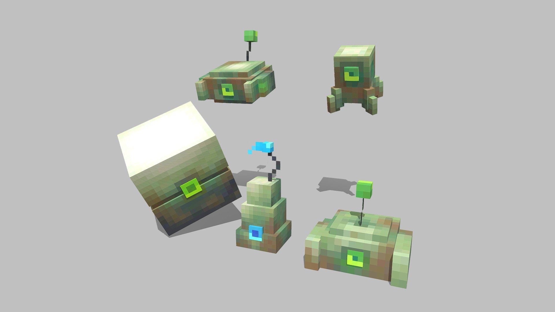 Wulfrum Enemies - 3D model by SoleissKatsu [6e4ca11] - Sketchfab