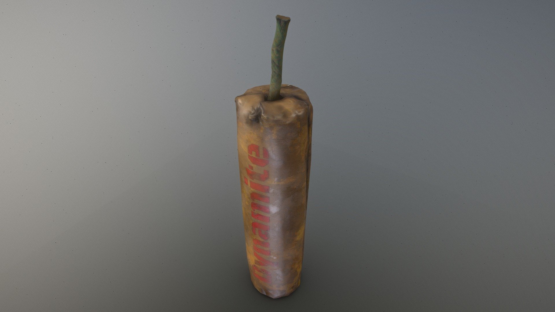 Dynamite - 3D model by Nick Bassett (@NickBassett) [6e4f270] - Sketchfab