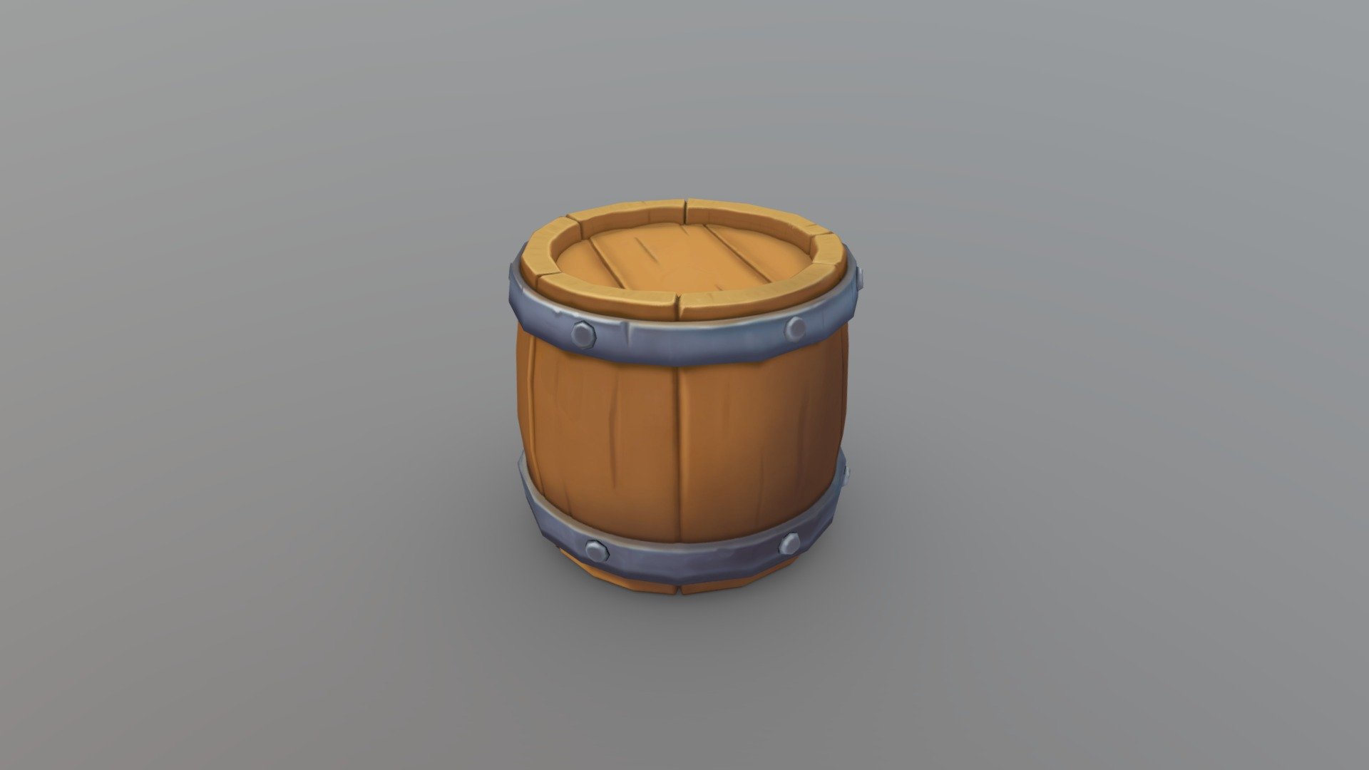 low-poly_model_barrel - 3D model by ArtemSinelnIikov [6e4fb6b] - Sketchfab