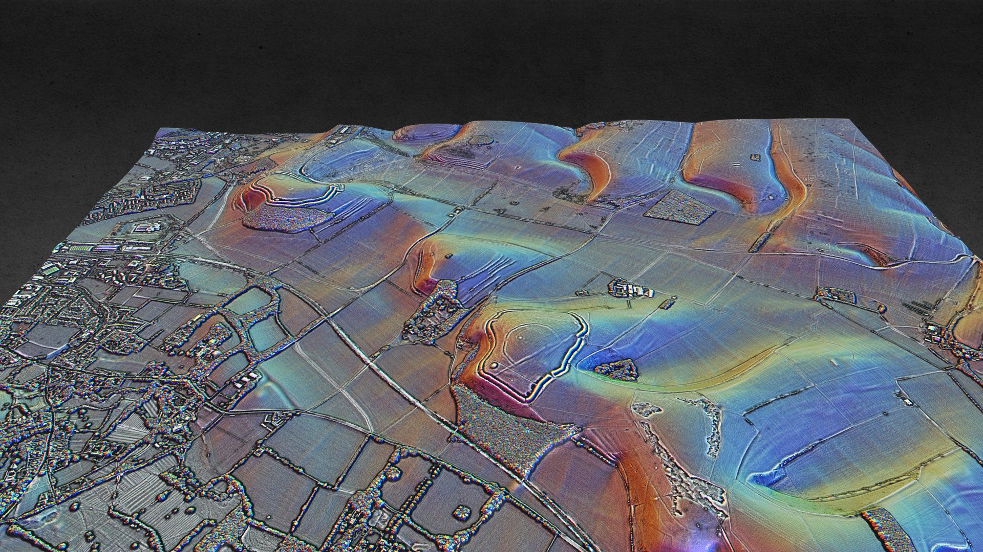Battlesbury & Scratchbury Hillforts, Wiltshire - Download Free 3D model ...