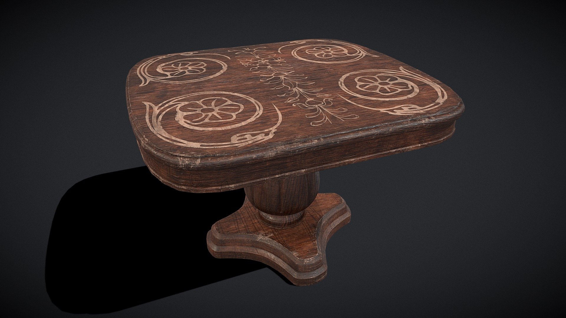 Renaissance Round - Buy Royalty Free 3D model by GetDeadEntertainment [6e505e3] - Sketchfab Store