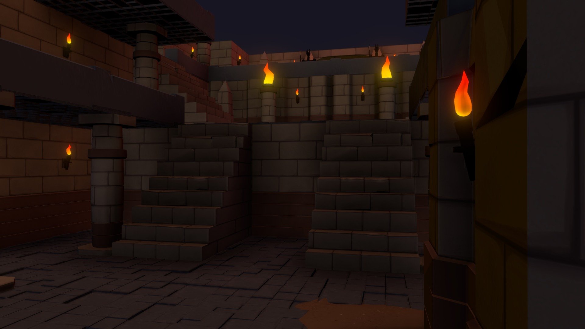 Egyptian Dungeon - 3D model by Simone (@rivensss) [6e510aa] - Sketchfab