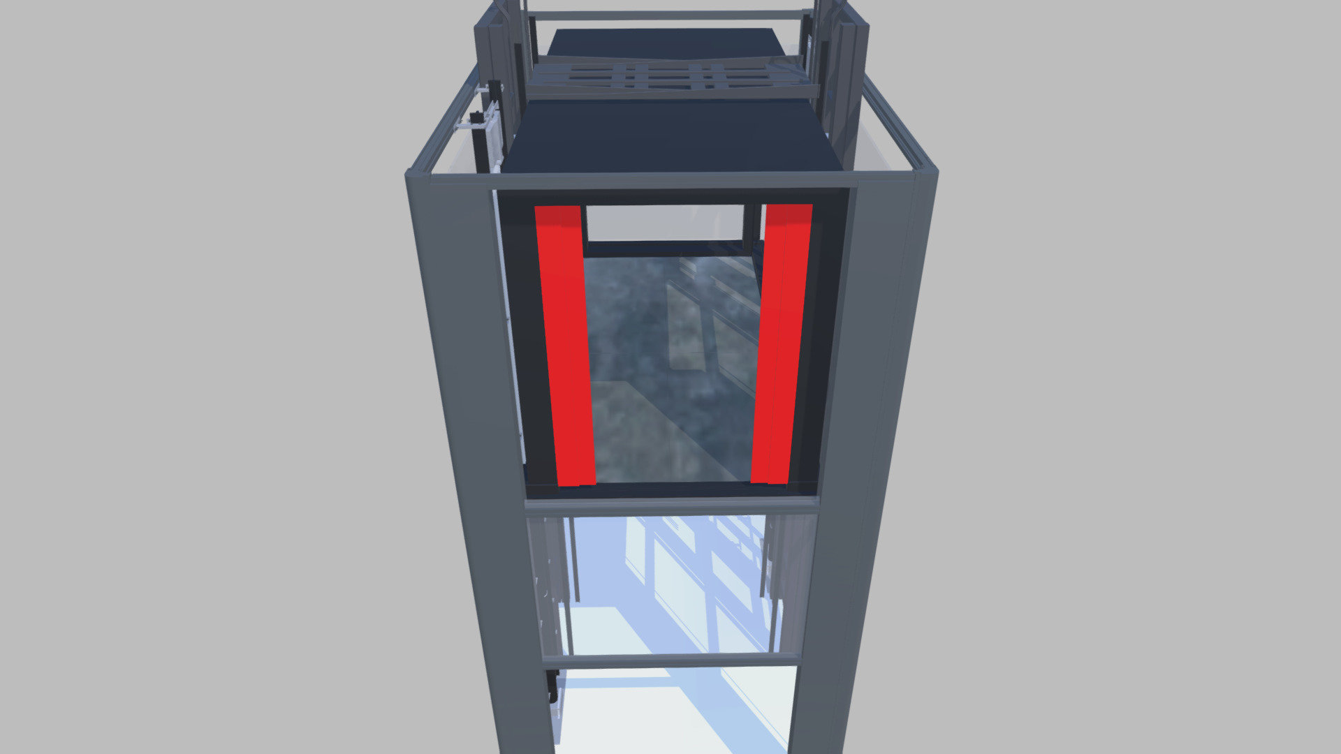 Car Elevator Floor (RITA - Plumb Grey) - 3D model by kairoselevator ...