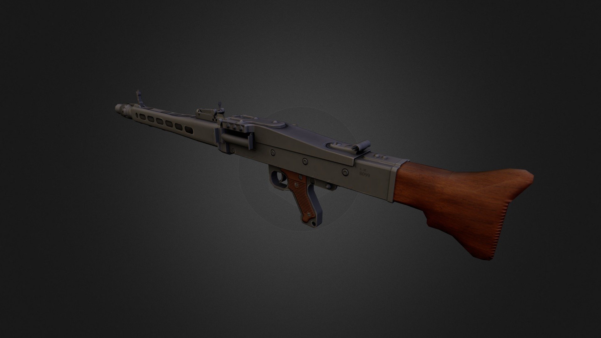 MG 42 - 3D model by Martin Holmström (@CybranM) [6e51fa1] - Sketchfab