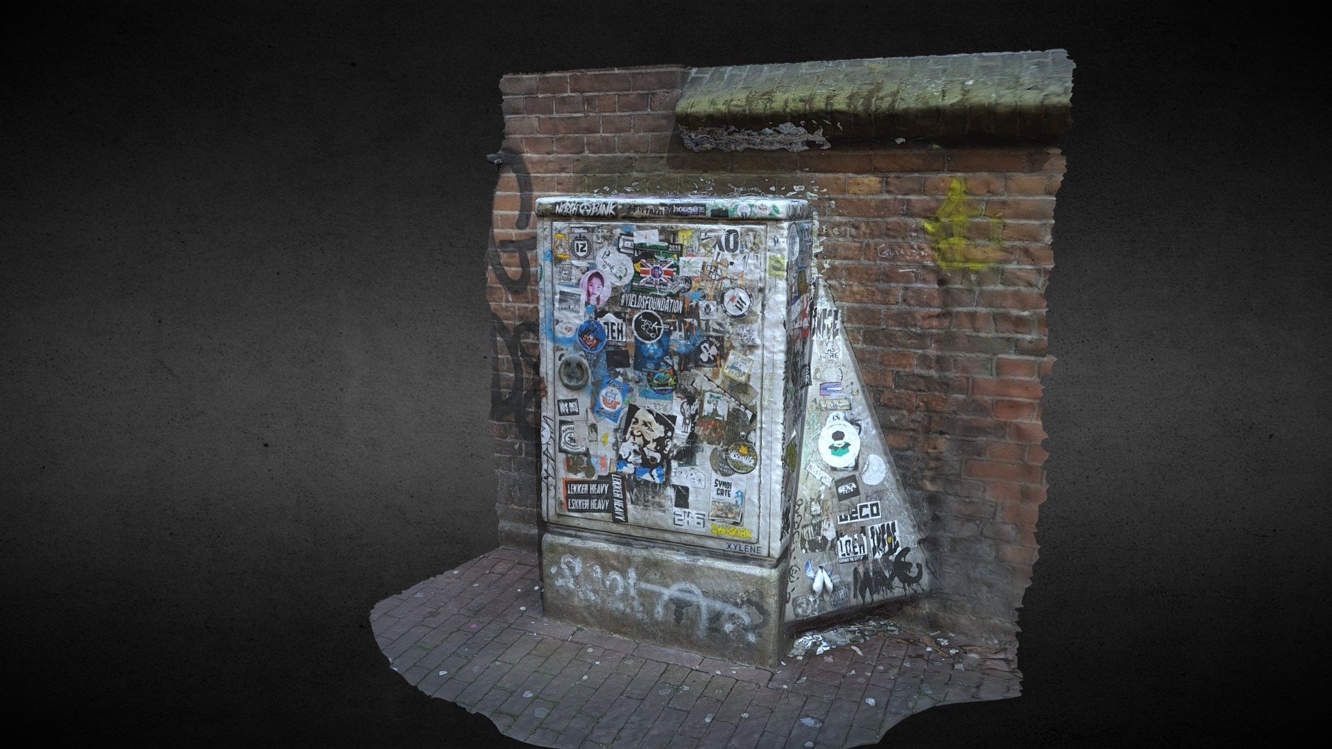 Street Object - Download Free 3D model by theoxyz [6e538b7] - Sketchfab