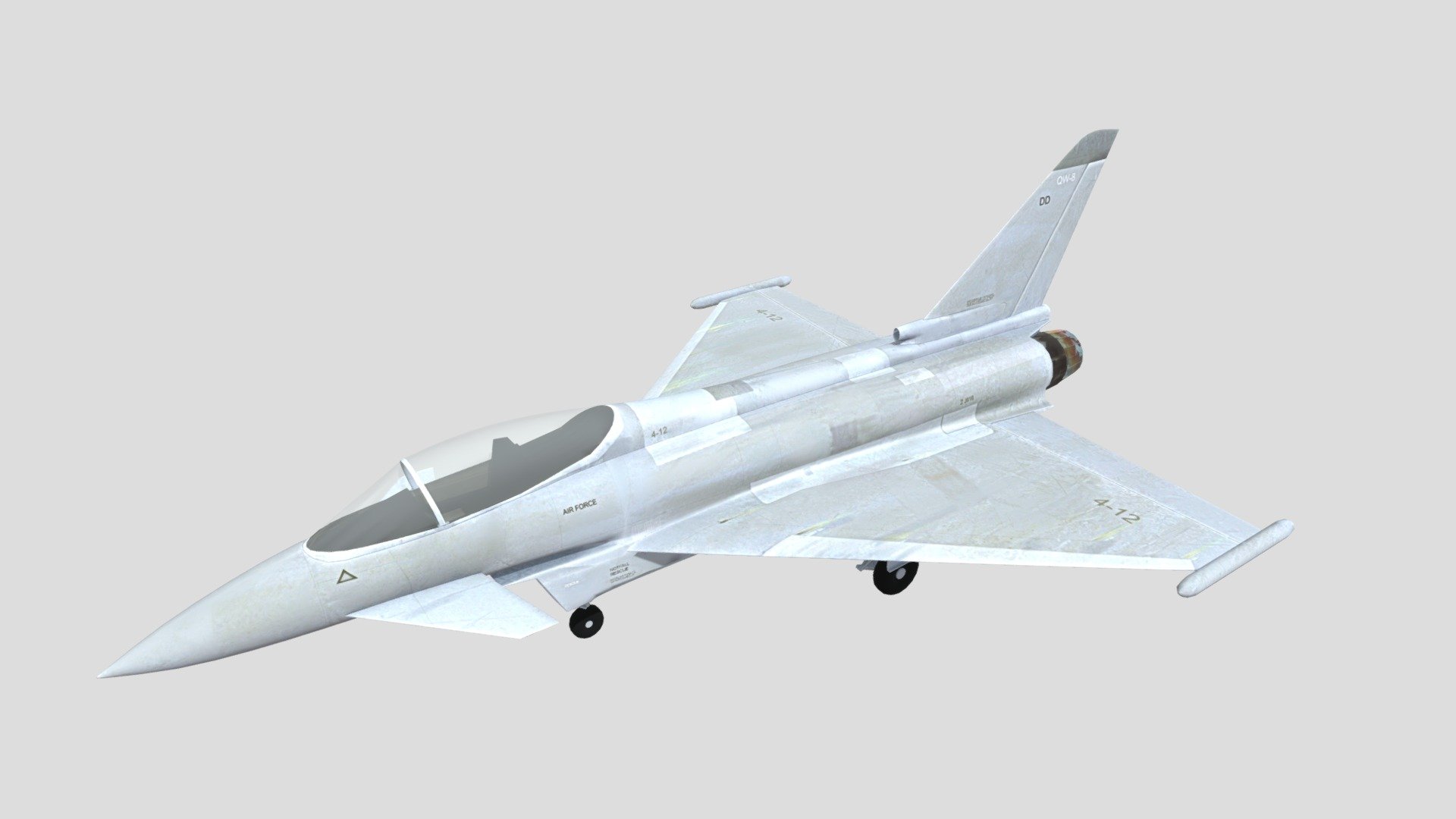 Old jet plane - 3D model by boyydchrifio [6e55411] - Sketchfab