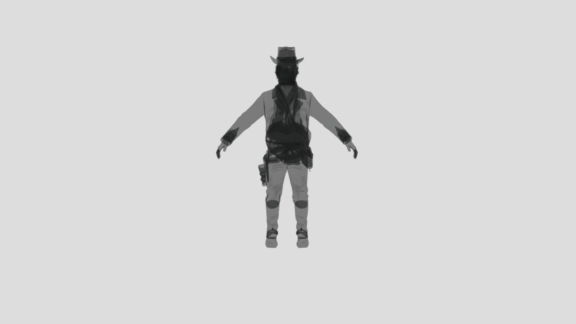RDR2_Arthur Morgan - Download Free 3D model by OOKINGOO [6e55d0a ...