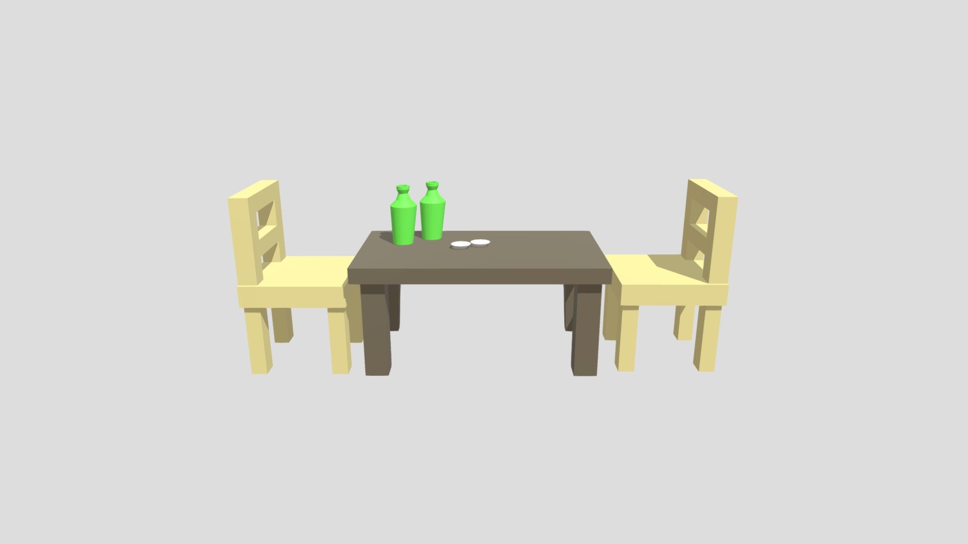 Dining - Download Free 3D model by Akinremi [6e56f2d] - Sketchfab