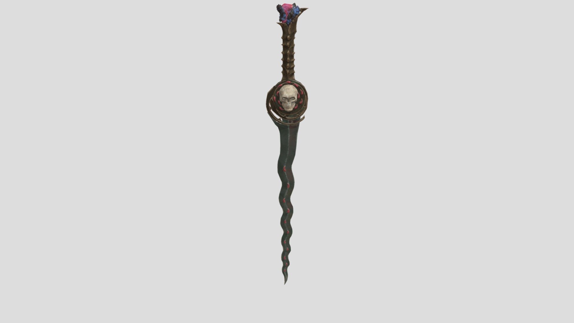 Orin's Dagger - 3D model by Paul Ruppar (@RupparArt) [6e57023] - Sketchfab